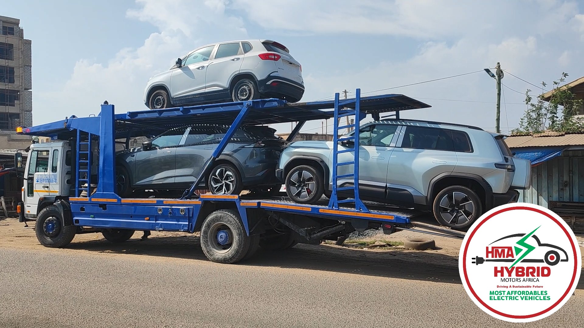 HYBRID MOTORS AFRICA TEAMS GOES TO TEMA PORT GHANA TO CLEAR 3 POWERFUL ...